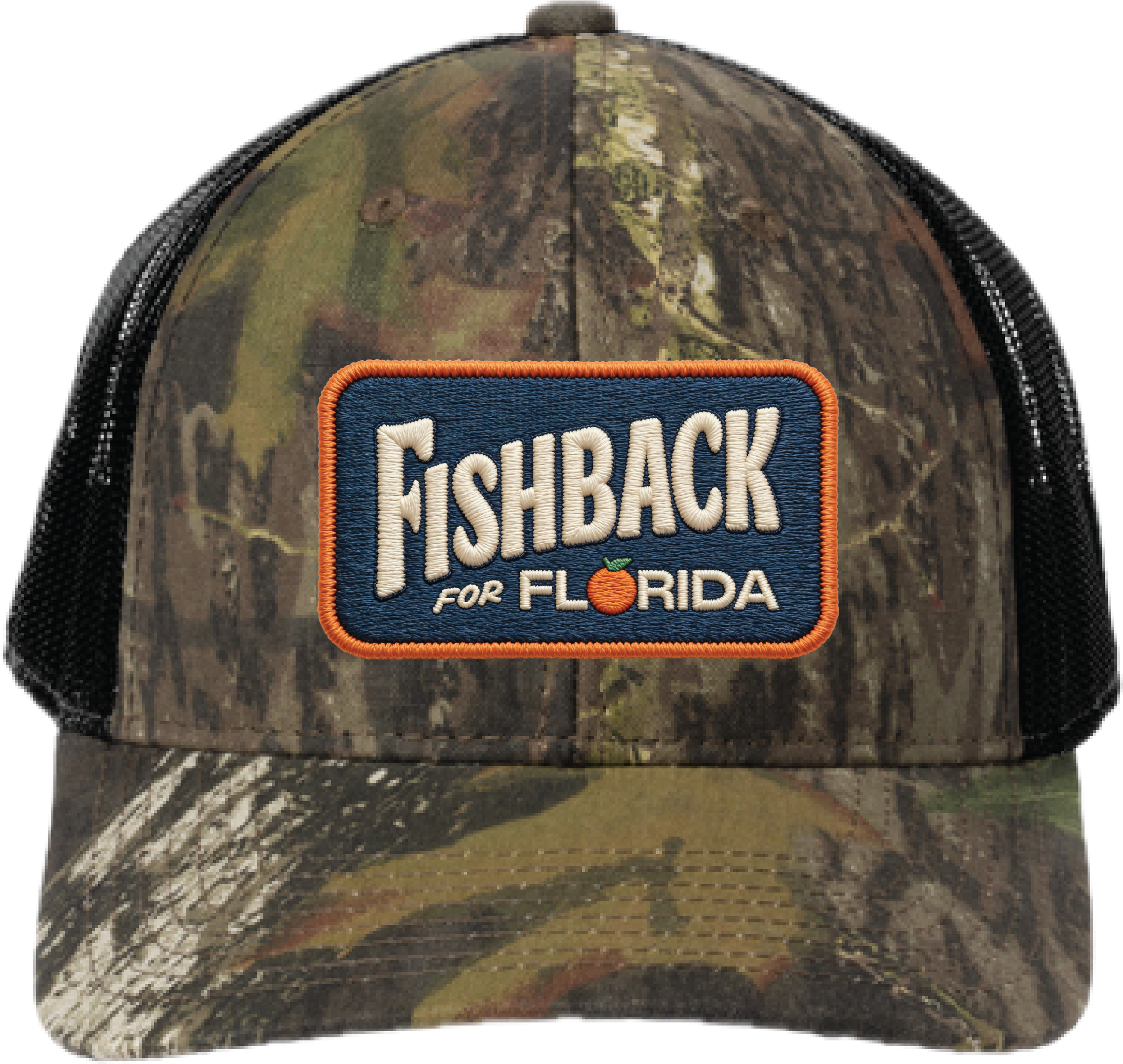 OFFICIAL FISHBACK HAT – CAMO MESH – Fishback Merch